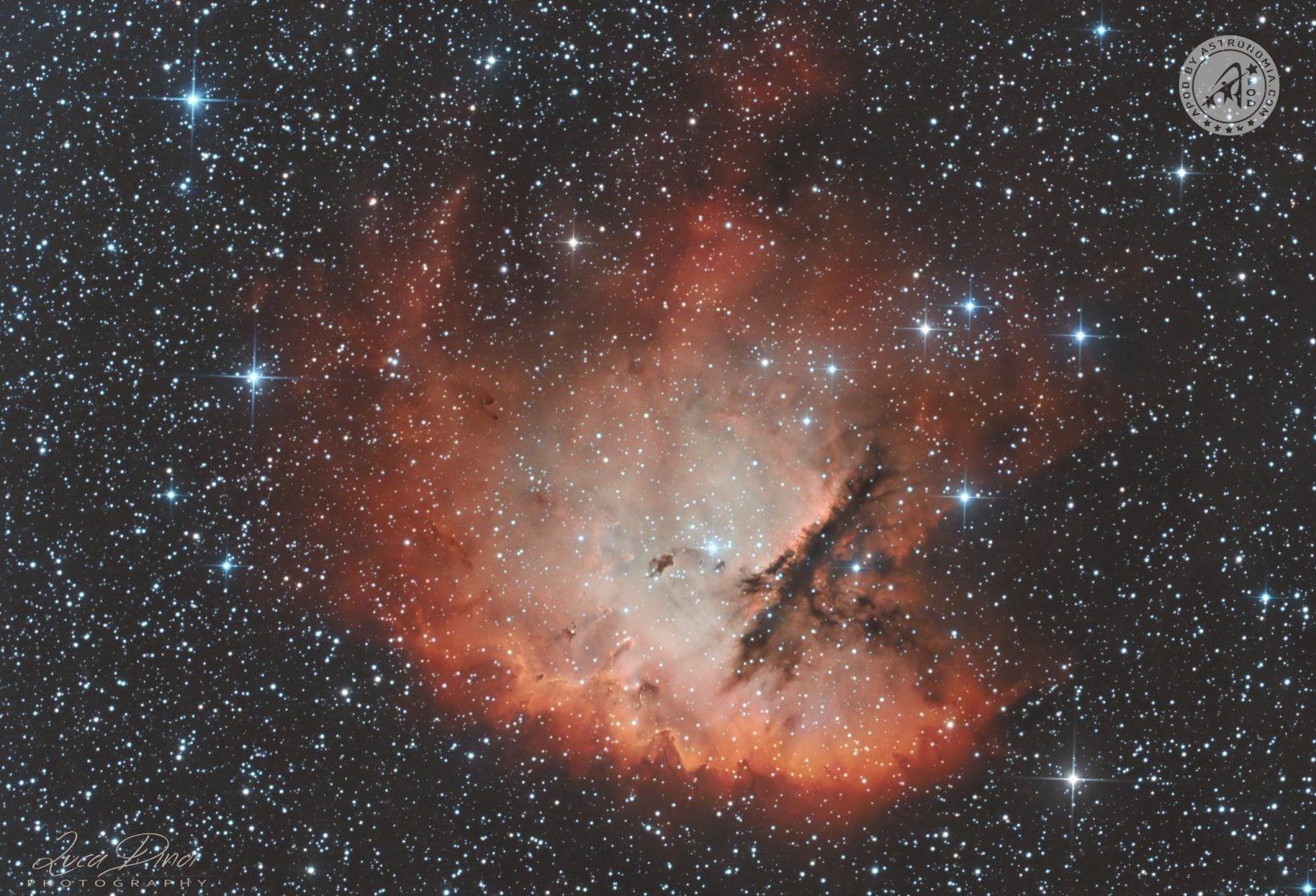 Nebulosa Pacman - NGC281 - APOD by Astronomia.com