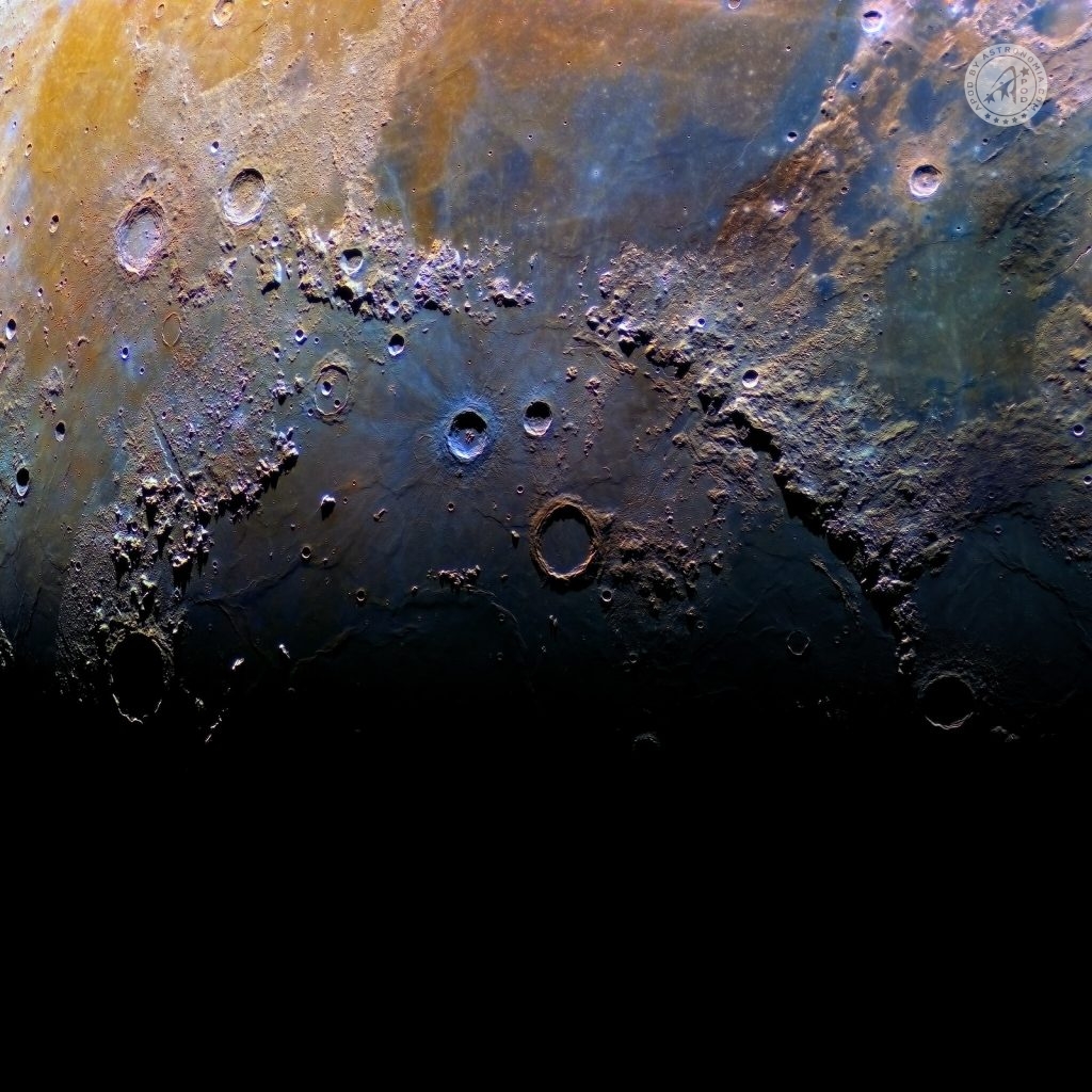 Alba sul Mare Imbrium - APOD by Astronomia.com