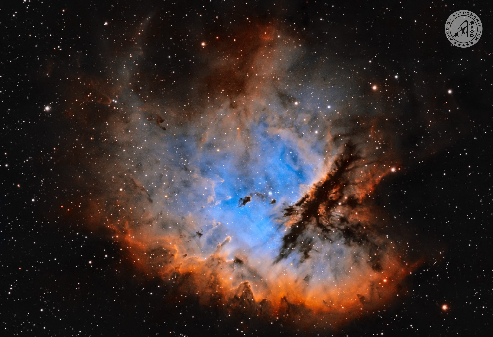 Nebulosa Pacman - APOD by Astronomia.com
