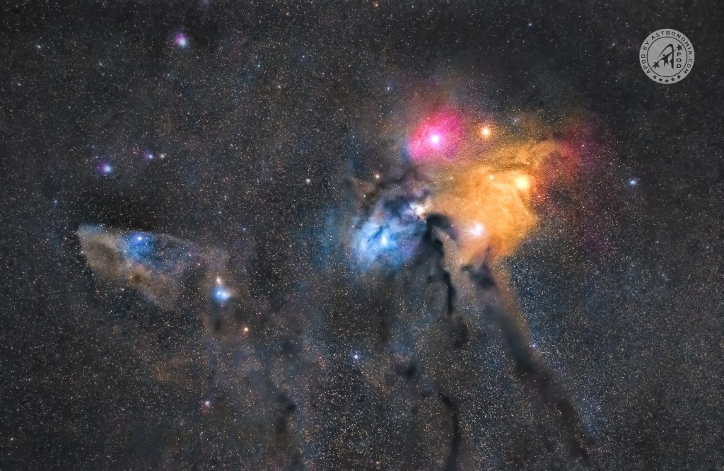 Il complesso di Rho Ophiuchi - APOD by Astronomia.com