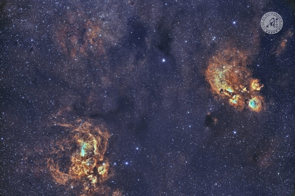 NGC 6357e NGC 6334 – APOD by Astronomia.com