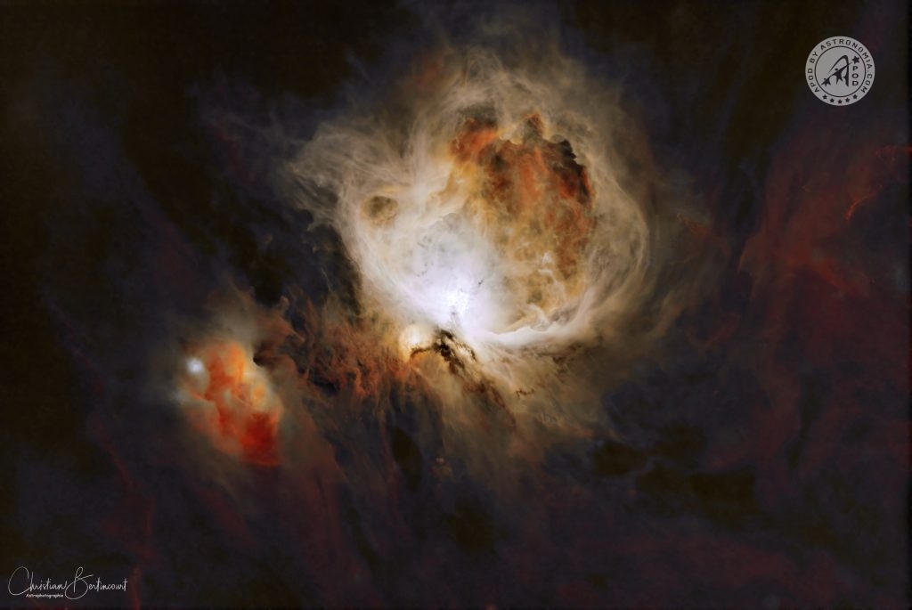 M42 starless – APOD by Astronomia.com