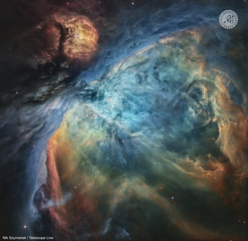 M42 in banda stretta - APOD by Astronomia.com