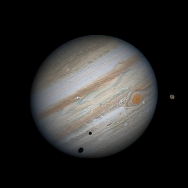 Giove, Europa e Ganimede - APOD by Astronomia.com