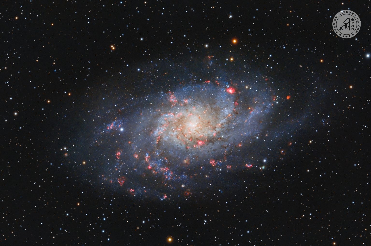 La meraviglia di M33 - APOD by Astronomia.com