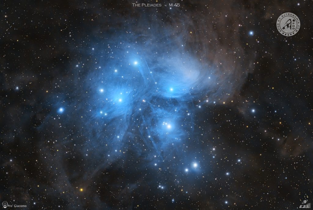 Le Pleiadi - APOD by Astronomia.com