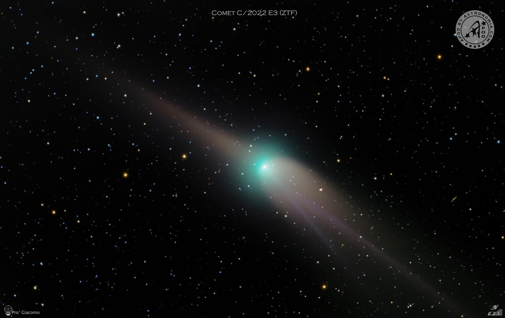 Cometa C/2022 E3 ZTF - APOD by Astronomia.com