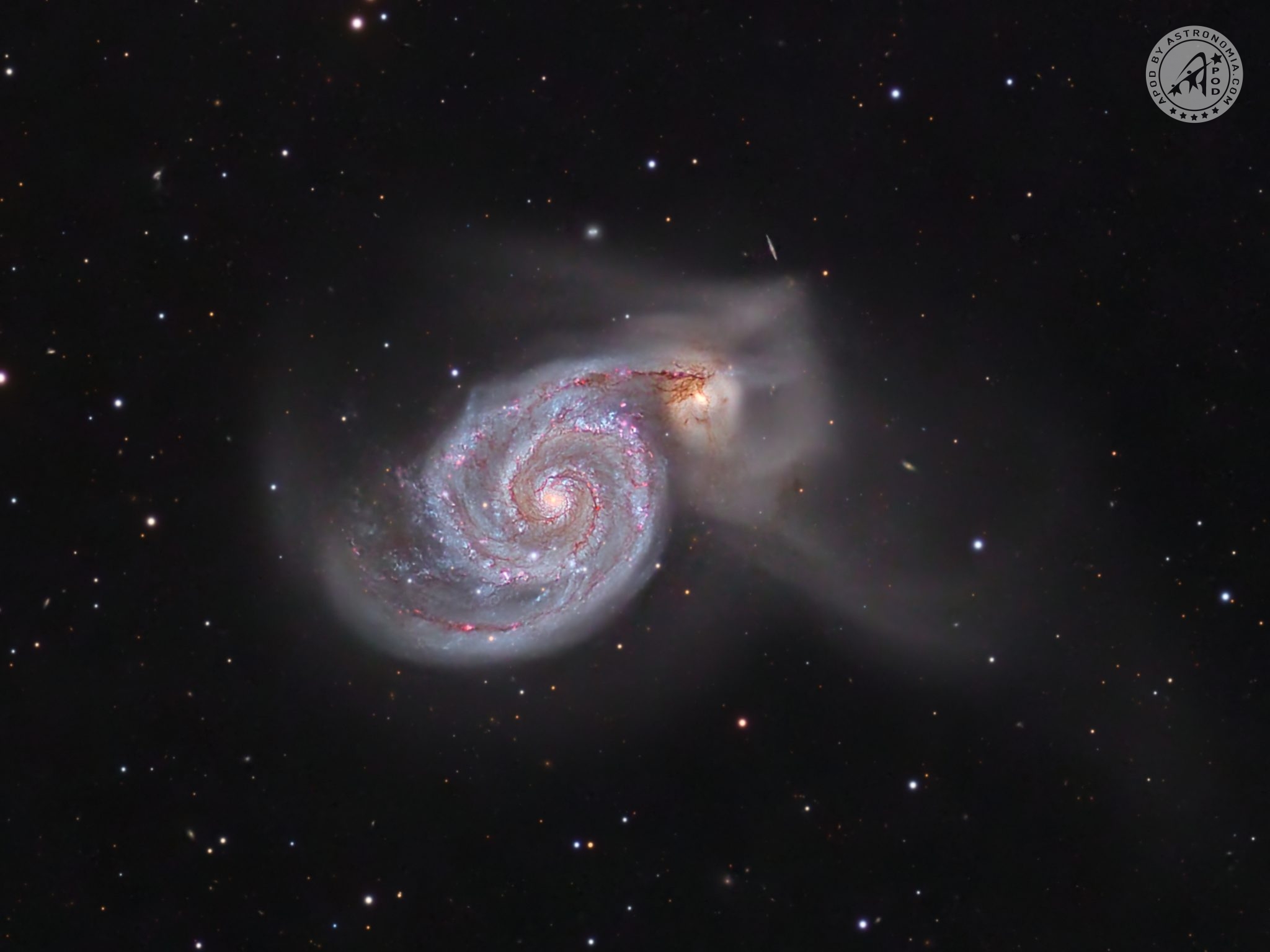 Galassia Vortice M51 – APOD by Astronomia.com