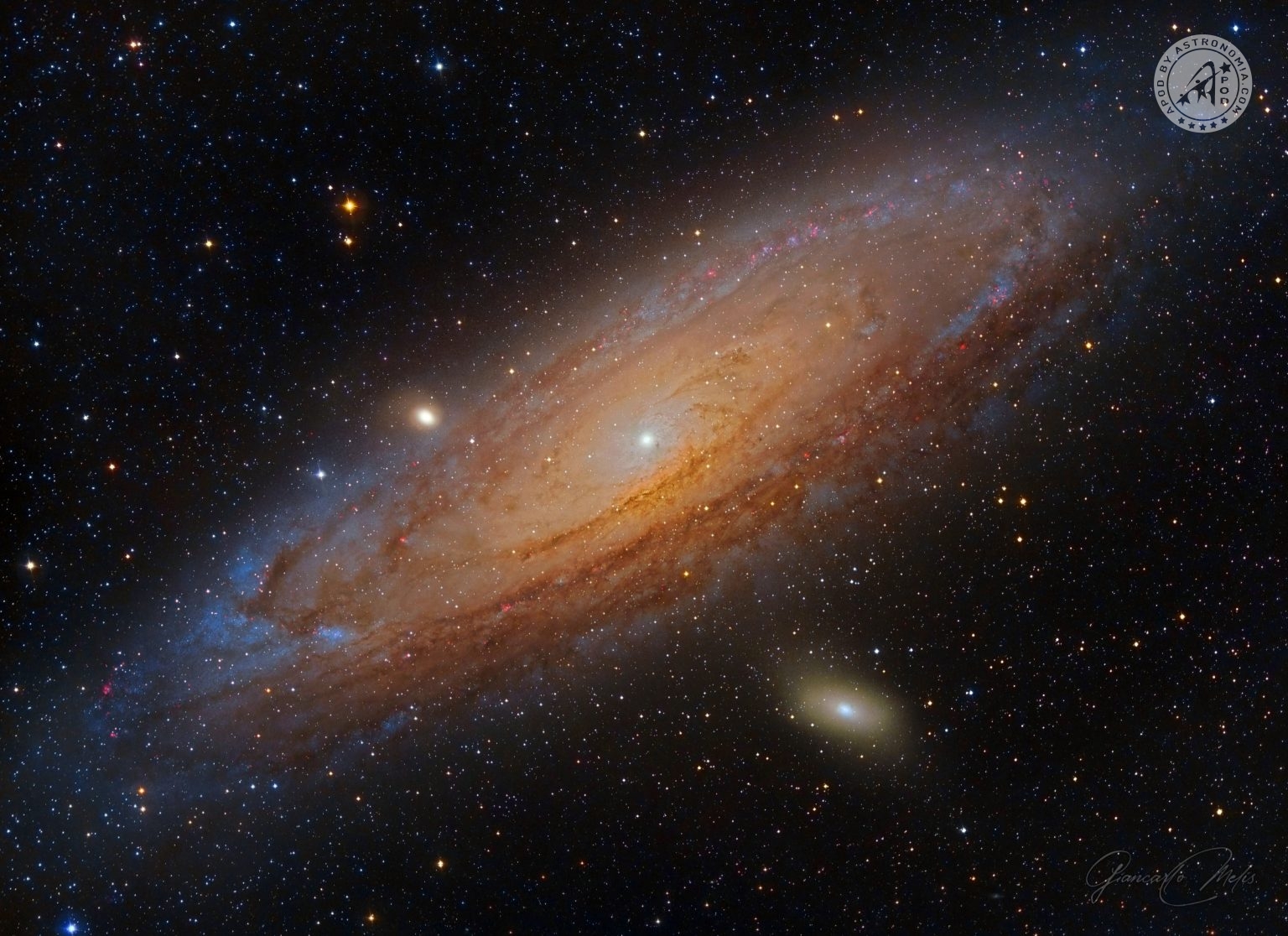Galassia di Andromeda M31 - APOD by Astronomia.com
