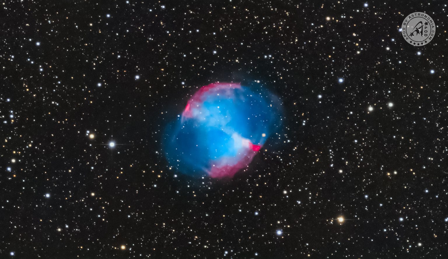 Nebulosa Manubrio M27 - APOD by Astronomia.com