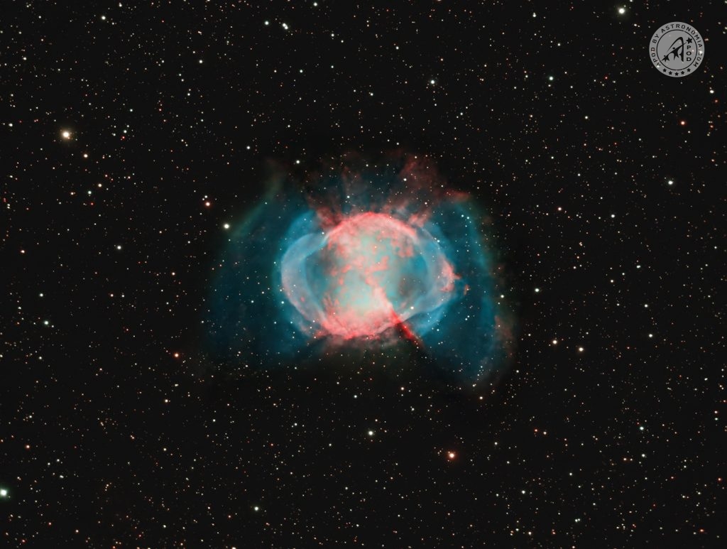 Nebulosa Manubrio M27 - APOD by Astronomia.com