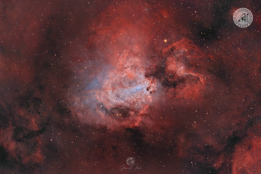 Nebulosa Omega M17 – APOD by Astronomia.com