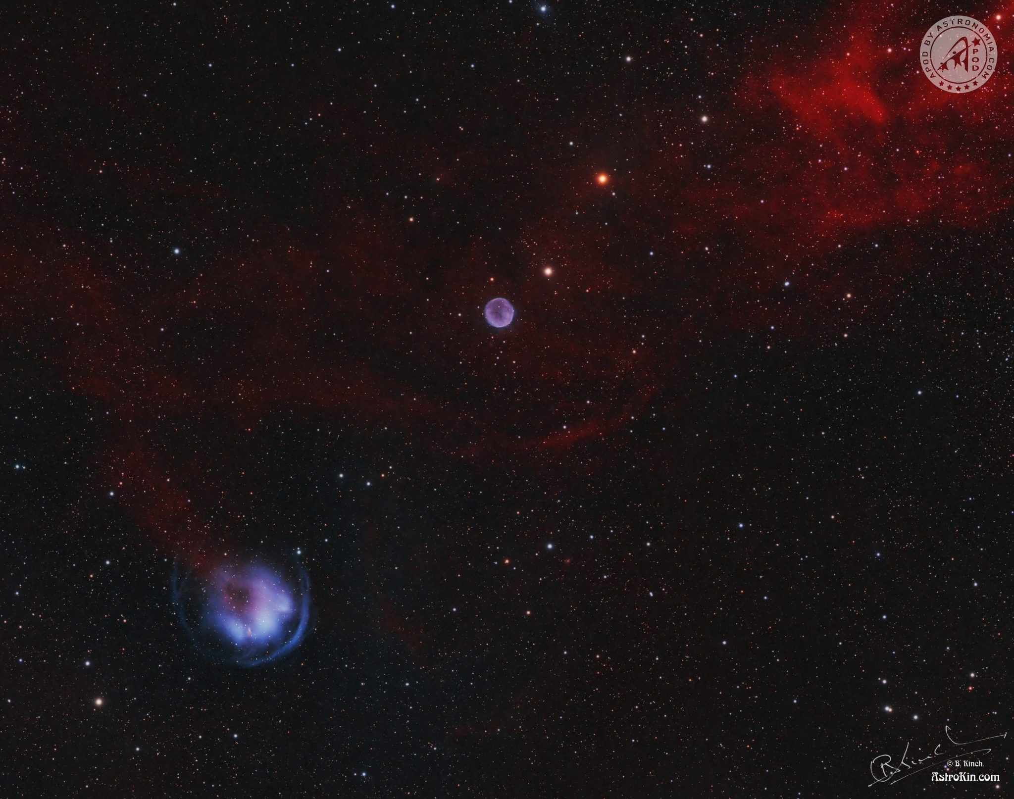 HFG1 & Abell 6 - APOD by Astronomia.com