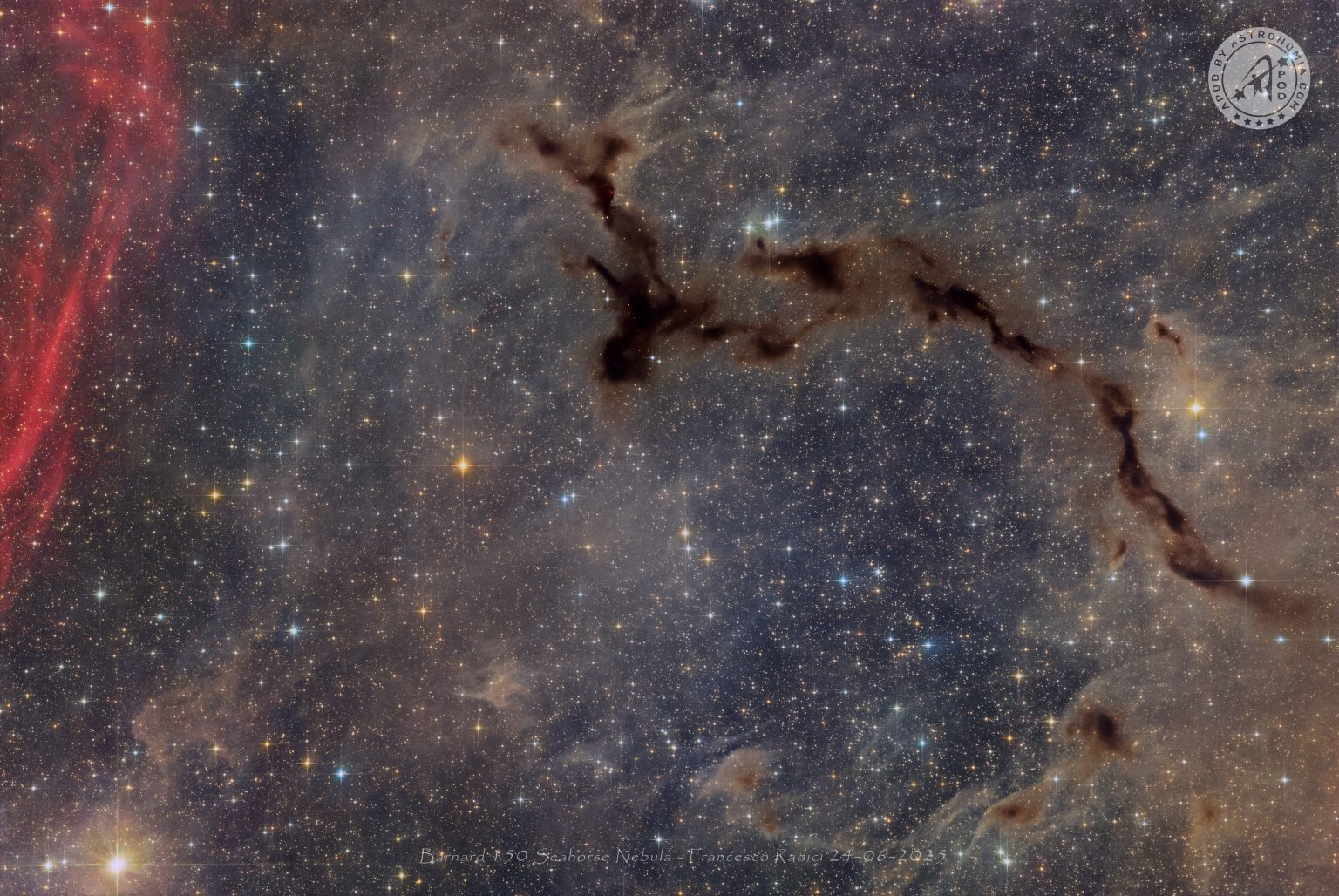 Barnard 150 - The Seahorse Nebula - APOD by Astronomia.com
